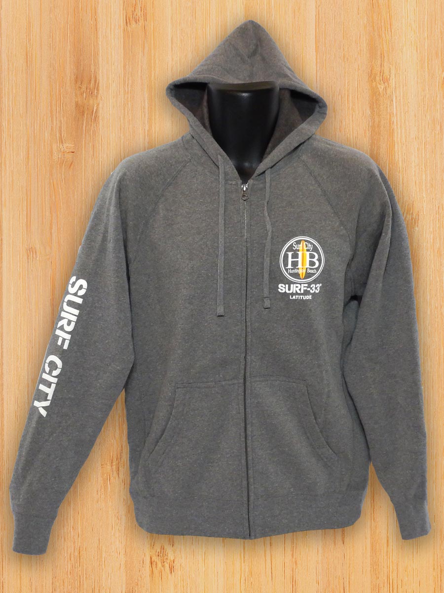 Unisex Hoody, 33 HB Surf City Logo - Surf City Store